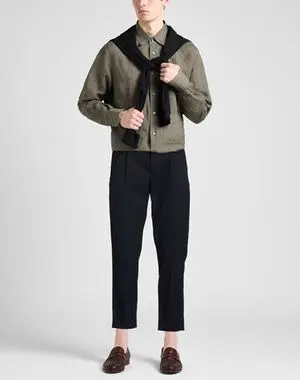 PAOLO PECORA Pants Midnight Size Polyester, Viscose, Elastane