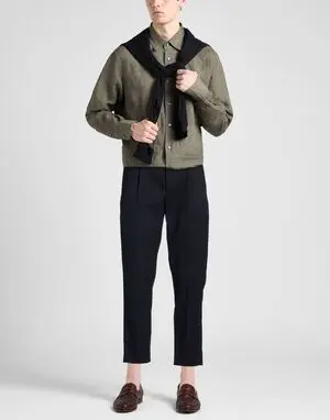 PAOLO PECORA Pants Midnight Size Polyester, Viscose, Elastane