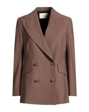 BALLANTYNE Blazer Size Polyester, Virgin Wool, Elastane - Beige