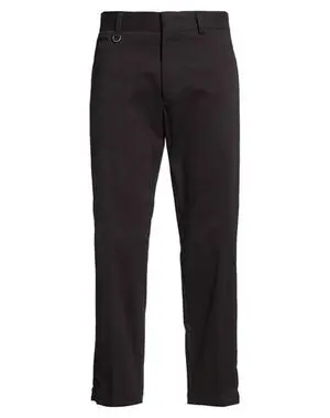 PAOLO PECORA Pants Size Cotton, Elastane - Black