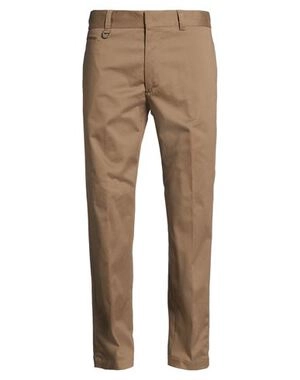 PAOLO PECORA Pants Size Cotton, Elastane - Khaki