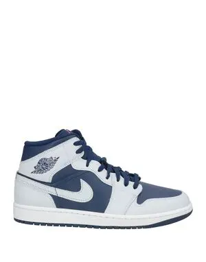 JORDAN Sneakers Size Leather, Textile Fibers