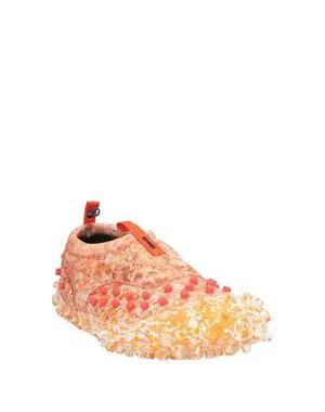 Sunnei Textile Fibers And Leather Slip-on Sneakers