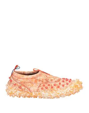 Sunnei Textile Fibers And Leather Slip-on Sneakers