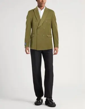 FAMILY FIRST Blazer Military Size Polyester, Viscose, Wool