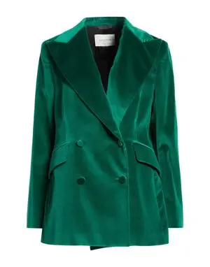 BALLANTYNE Blazer Emerald Size Cotton, Elastane