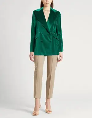 BALLANTYNE Blazer Emerald Size Cotton, Elastane