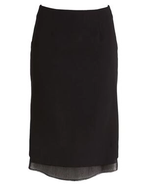 Alpha Studio Midi Skirt Size Polyester, Viscose, Wool, Elastane - Black