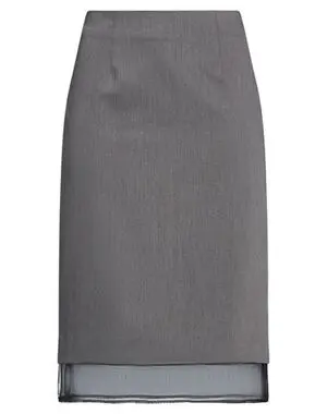 Alpha Studio Midi Skirt Size Polyester, Viscose, Wool, Elastane