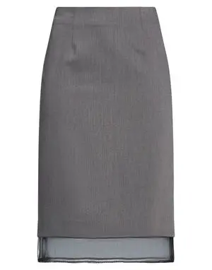 Alpha Studio Midi Skirt Size Polyester, Viscose, Wool, Elastane