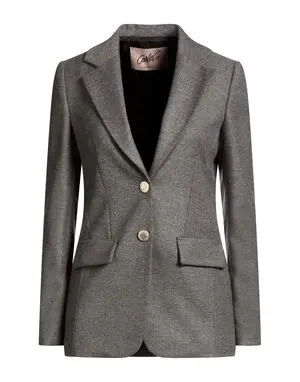 CARLA G. Blazer Size Wool, Polyester, Polyamide, Viscose, Elastane
