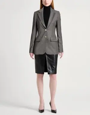CARLA G. Blazer Size Wool, Polyester, Polyamide, Viscose, Elastane