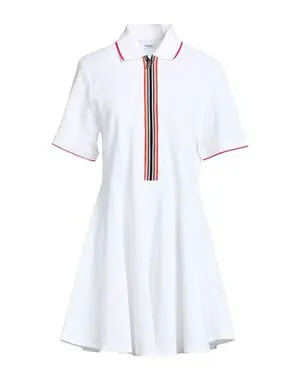 Burberry Cotton Polo Dress - White