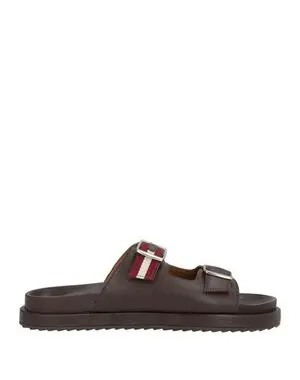 Bally Sandals Size Leather, Synthetic Material - Brown