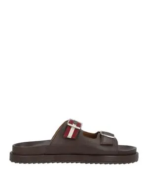 Bally Leather Sandals With Buckle Fastening