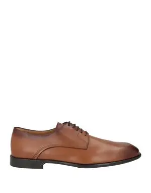 FERRAGAMO Calfskin Lace-up Derby Shoes