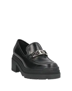 FERRAGAMO Calfskin Loafers With Logo Embellishment