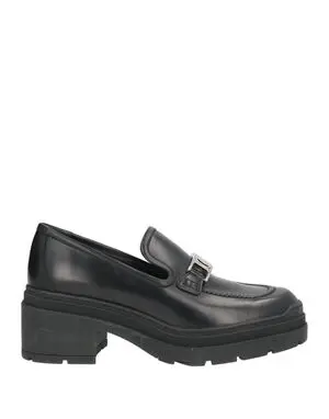 FERRAGAMO Calfskin Loafers With Logo Embellishment