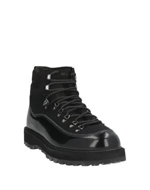 Diemme Roccia Vet Gala Leather And Textile Fibers Ankle Boots - Black