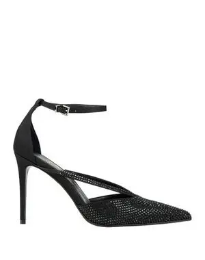 J.A.P. JOSE ANTONIO PEREIRA J. A.p. Jose Antonio Pereira Pumps Size Leather, Textile Fibers - Black