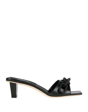 SERENA UZIYEL Sandals Size Leather - Black