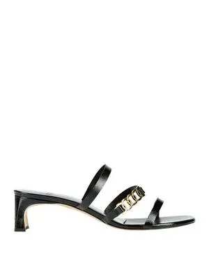 ODISSI Sandals Size Leather - Black