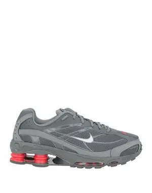 Nike Sneakers Size Leather - Grey