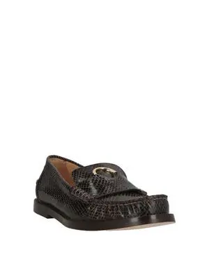 ODISSI Dark Calfskin Loafers