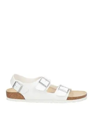 BIRKENSTOCK Sandals Size Synthetic Material - White