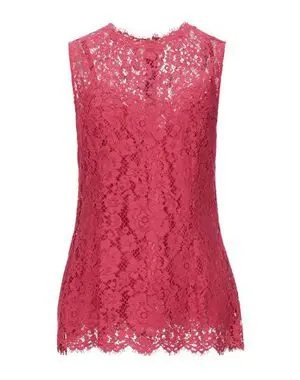 Dolce & Gabbana Top Size Cotton, Viscose, Polyamide - Red