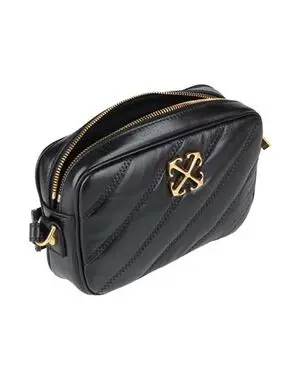 OFF-WHITE™ Calfskin Quilted Camera Bag With Gold Tone Logo