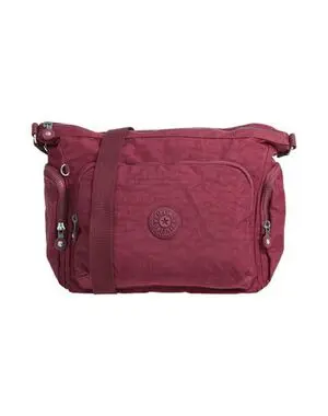 KIPLING Cross-body Bag Burgundy Polyamide, Polyester - Red