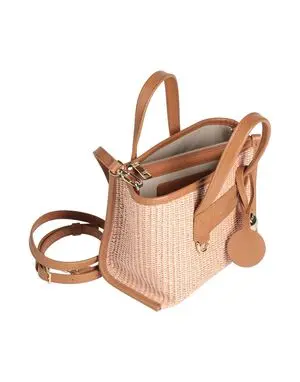 Furla Leather And Raffia Handbag