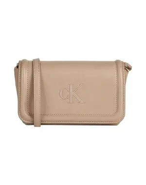 Calvin Klein Cross-body Bag Taupe Polyurethane - Grey