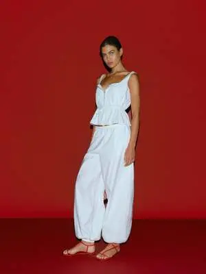 REFORMATION Aven Short Pant Ivory