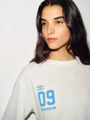 REFORMATION Noah Crew T-shirt