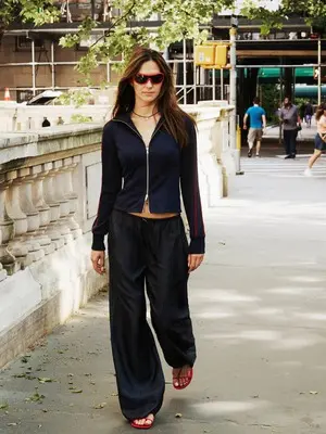 REFORMATION Aitana Relaxed Fit Wide Leg Pants