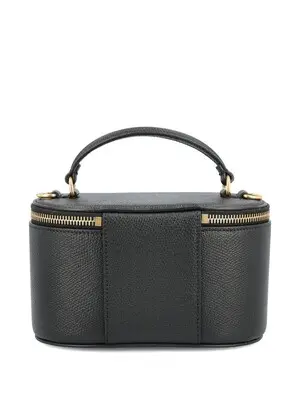 Valentino Garavani Vlogo Signature Leather Mini Bag - Black