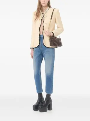 Valentino Garavani Panthea Small Leather Shoulder Bag