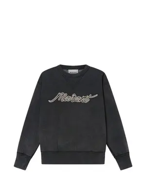 MARANT ETOILE Rise Cotton Sweatshirt - Black
