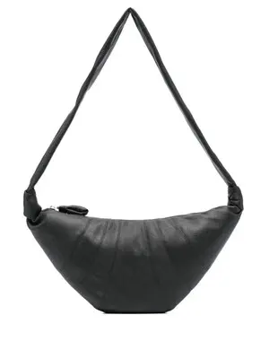 LEMAIRE Croissant Medium Leather Shoulder Bag