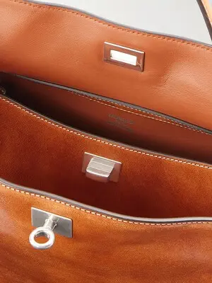 Balenciaga Rodeo Small Leather Shoulder Bag - Brown