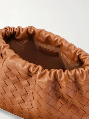 Bottega Veneta Intrecciato Leather Dustbag Shoulder Bag