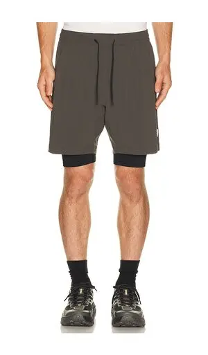 Reigning Champ 4-way Stretch Nylon Training Short - Grey