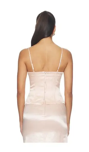 CAMILA COELHO Mireya Bustier Top