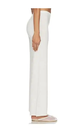 Eterne Low Waist Flare Pant - Ivory