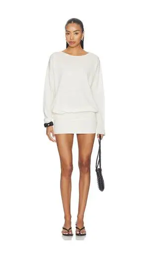 Eterne Boatneck Mini Dress