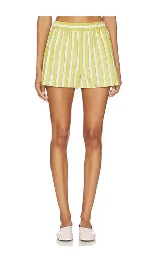 LA LIGNE Striped Poplin Shorts