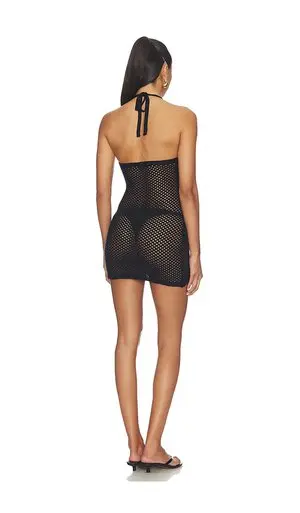 MORE TO COME Afton Crochet Mini Dress