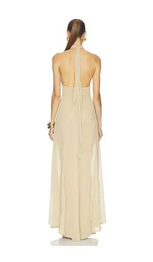 Delfi Sahara Dress In Neutral